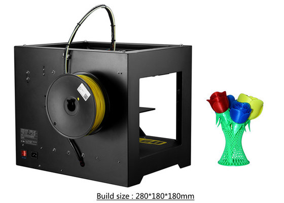 Student High Precision 3D Printer , 1.75 mm Nozzle Rapid Prototype 3D Printer Machine