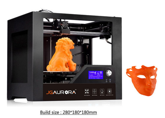 Educational Metal Rapid Prototyping 3D Printer Single Extruder 1.75mm Desktop