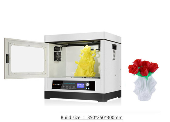 High Accuracy Rapid Prototyping 3D Printer , White Desktop 3D Printing 3D Printer