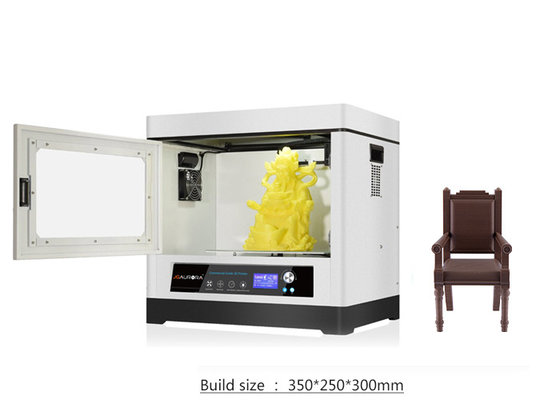 High Resolution Rapid Prototyping 3D Printer Metal Extruder Heating Bed