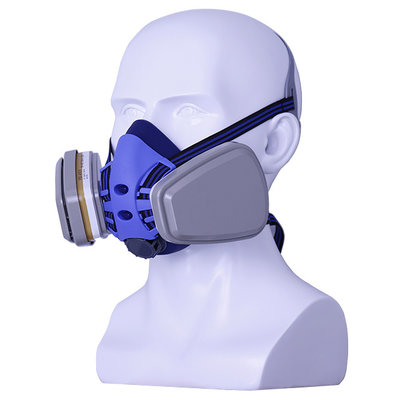 CE factory wholesale chemical half face gas mask respirator scba supplier