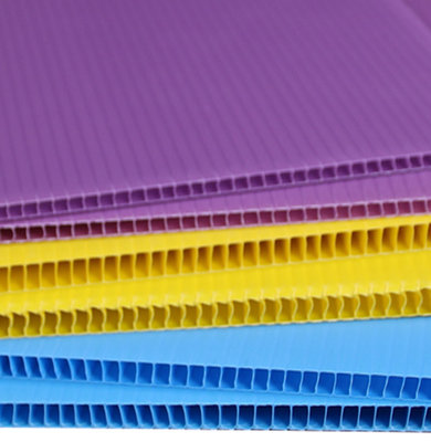 Corrugated Clear Plastic Panels Wholesale/Coroplast Plastic Packaging Sheet