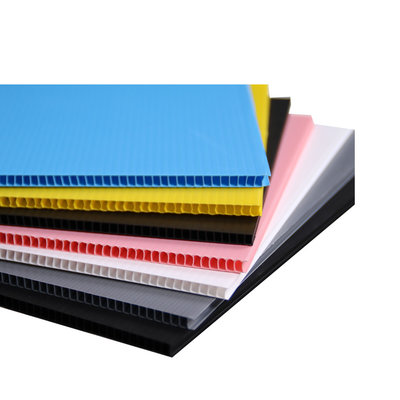 Red/Blue/White /Black Corrugated Plastic 4x8/Coroplast Sheets UK