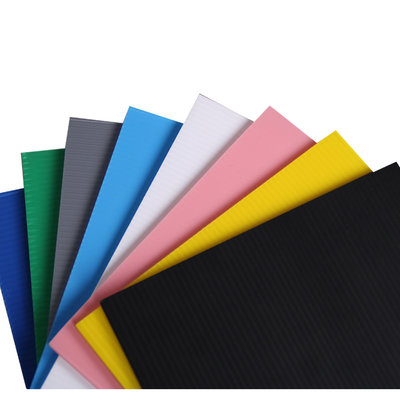 Colorful /Best Price /High Quality Coroplast Corrugated Fluted Plastic Sheet