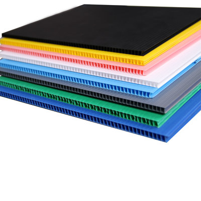 Cheapest Yellow/White/Black PP Corflute Board Sheet Suppliers