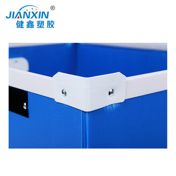 Cheap Polypropylene Corrugated Plastic Shipping Box with Cloth Cover Wholesale