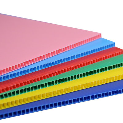Transparent Coroplast Corrugated plastic Sheet / Danpla / Fluteboard / Impraboard
