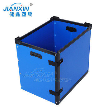 Foldable Durable Environment-friendly Corrugated Plastic Box for Packaging