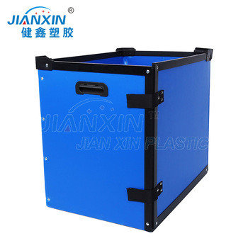 Foldable Durable Environment-friendly Corrugated Plastic Box for Packaging