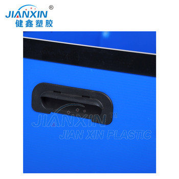 Foldable Durable Environment-friendly Corrugated Plastic Box for Packaging