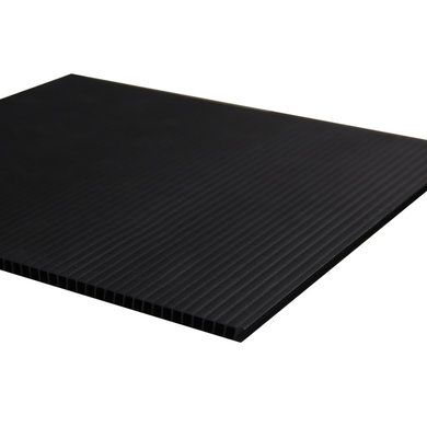 2mm Black Corrugated Plastic Divider 18x24 Coroplast Plastic Sheet
