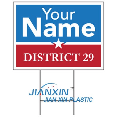 UV Printing/PP Correx Yard Sign /Corrugated Outdoor Sheets /Plastic Hollow Signs