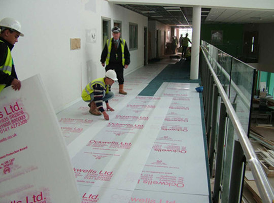 Cheap 6mm  PP Corrugated Plastic Sheet / Correx Protective Floor Covering