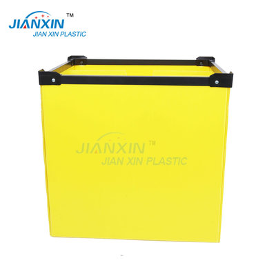 OEM PP Corrugated  Boxes/Plastic Storage Box Made in China /PP Corrugated Yellow Box