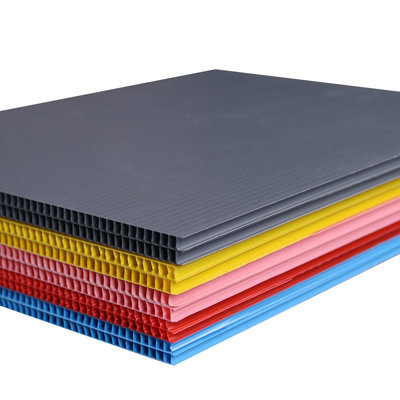 Custom Polypropylene Hollow Plastic Sheet/PP Corrugated Danpla Board Sheet
