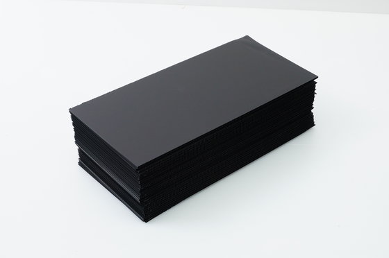 White/Black PP Corrugated/Corflute Plastic Sheet