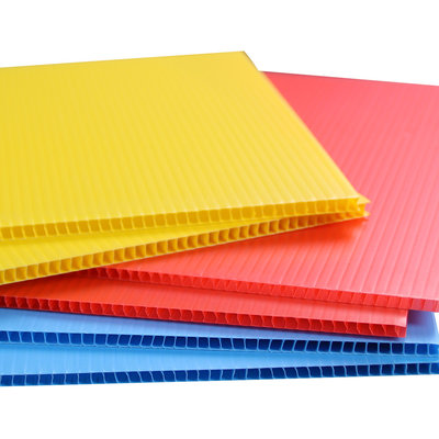 2-12mm Custom Size Different Color Corrugated Plastic 4x8/Coroplast Sheets