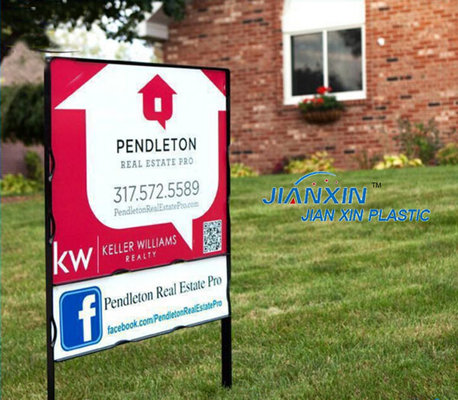 PP Correx Yard Sign /Corrugated Outdoor Sheets /Plastic Hollow Signs