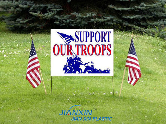 Coroplast Colorful Advertising Boards\Blank Corrugated Plastic Yard Signs