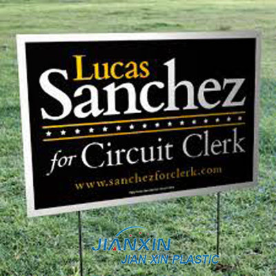 PP Correx Yard Sign /Corrugated Outdoor Sheets /Plastic Hollow Signs