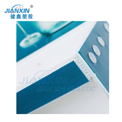 Light Weight / Retail PP Rack UV Printing /Corrugated Plastic Display Stand