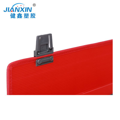 Custom Corrugated Plastic Shipping Box With Handles/ Colored Coroplast Box