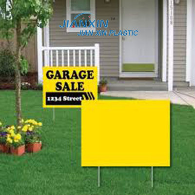 Colorful Advertising / Silk-screen Printing /Corrugated Plastic Signs Walmart