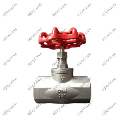 Investment Casting Stainless Steel CF8/CF8M 304/316 Female Thread/Screw Ends BSPT NPT DIN2999 Globe Valve