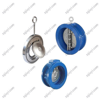 PN16 double disc butterfly type wafer check valve