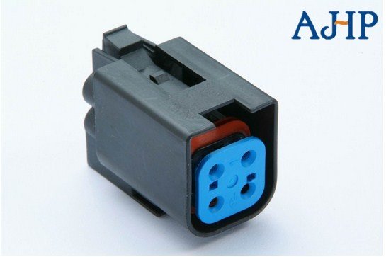 tyco/amp 8-1437710-5 4 pin black auto electrical connector of female and male for Ford