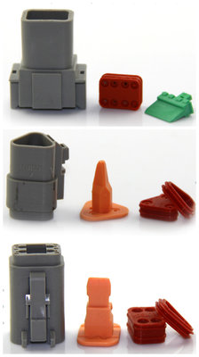 Deutsch auto connector DT04-3P 4P 6P 8P 12P&amp;DT06-3S 4S 6S 8S 12S