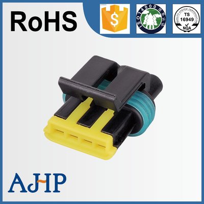 4 Pole China factory connector  DJ7044A-1.8-21