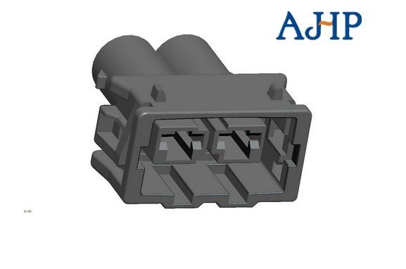 FCI 17346-000-000 auto connector pa66-gf 2 pin electrical automotive connector female sealed car connector