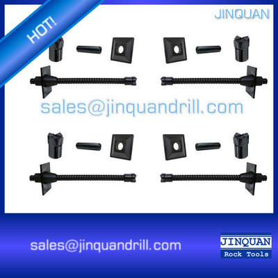 Self Drilling Grouting Tunnel Left Thread Rock Anchor Bolt