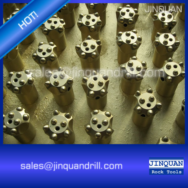 Tapered drill bit button bits 30mm 32mm 33mm 34mm 36mm 38mm 7 taper degree or 11 degree