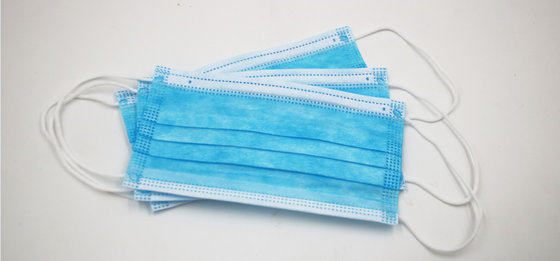 OEM Disposable Earloop Face Mask , Ultraviolet Light Disposable Pollution Mask