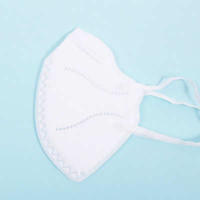 Floding 4 Ply Disposable N95 Face Mask With Earloopwith Nose Clip