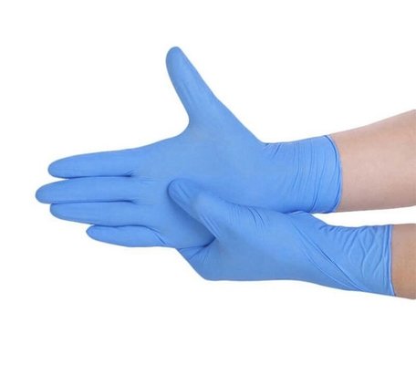Tear Resistant Disposable Protective Gloves , Disposable Hand Gloves Skin Friendly