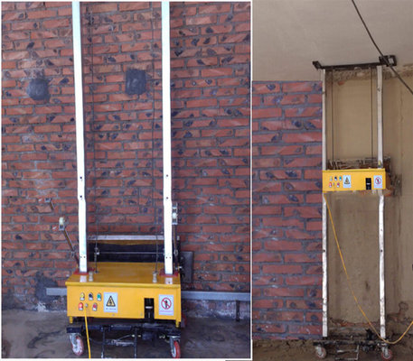 The automatic wall plastering machine made in China/rendering machine for wall,wall spraying  machine,
