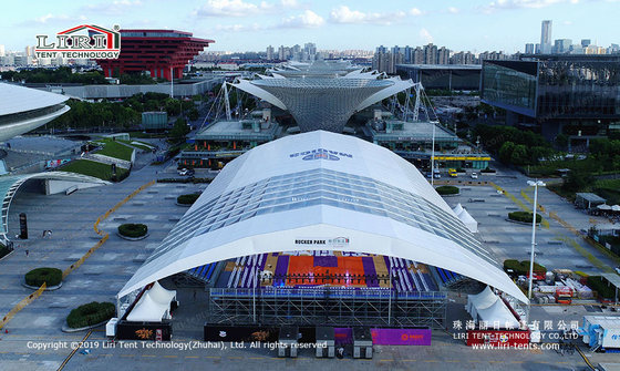 Mobile Stadium Polygon Sports Tents for Basketball Court