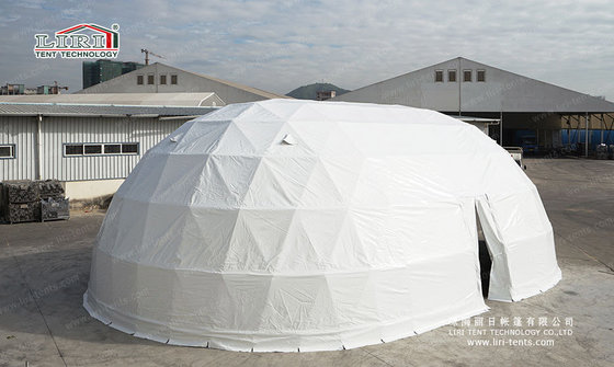 Movable 12m Cashew-Shaped Geodesic Dome Tent For Circus Event