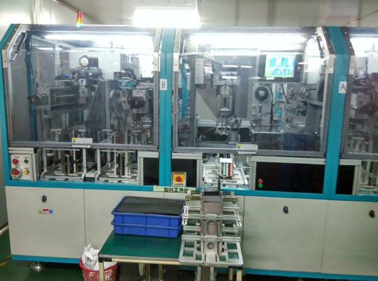 Professional Dual Station Zig zag Stacking Machine for pouch cell