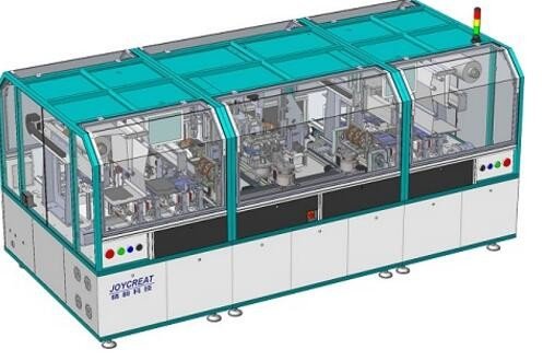 Professional Dual Station Zig zag Stacking Machine for pouch cell