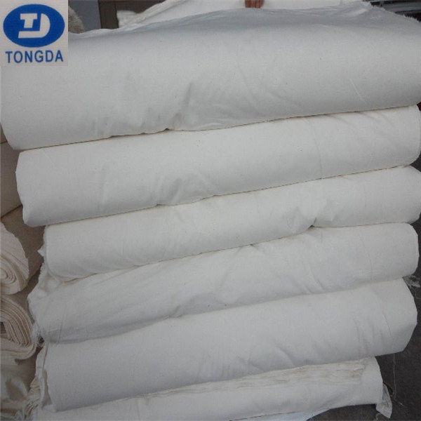 T/C50/50 40x40 100x80 100'/110&quot; bleach fabric for making bedsheet