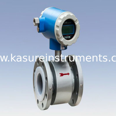 integrate type sewage flow meter with PTFE lining flanged connection