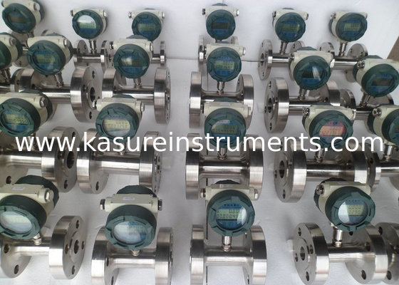 flow meter for solvent measuring with flanged connection 4~20mA output