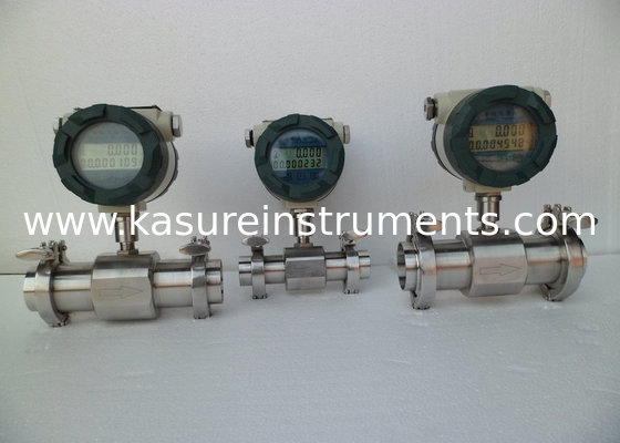 oil flow meter with wafer connection 4~20mA output