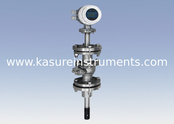 Ball valve insertion inserted type sewage flow meter flanged connection