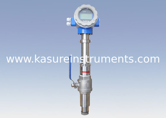 insertion inserted type electromagnetic flow meter welding connection no ball valve