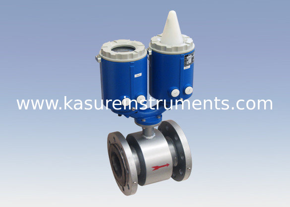 integrate type GPRS water flow meter with rubber lining flanged connection